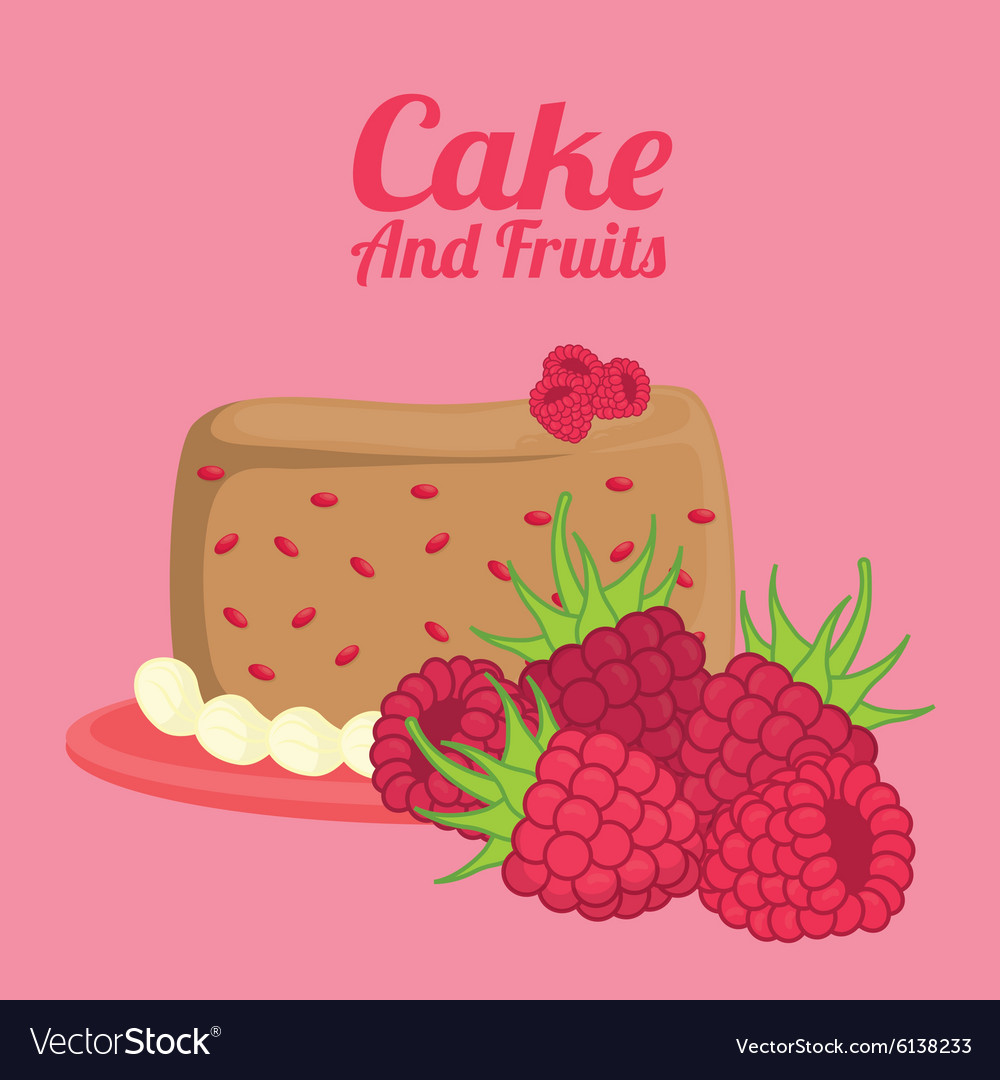 Cake design Royalty Free Vector Image - VectorStock