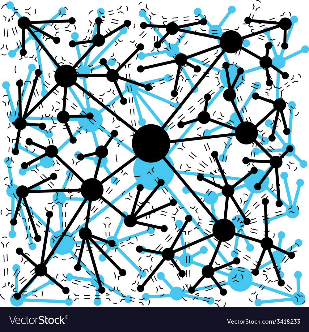 Connection background Royalty Free Vector Image