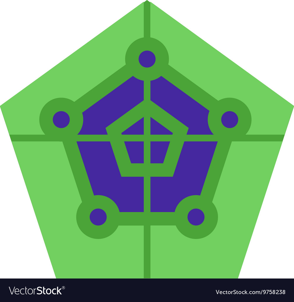 Radar chart Royalty Free Vector Image - VectorStock