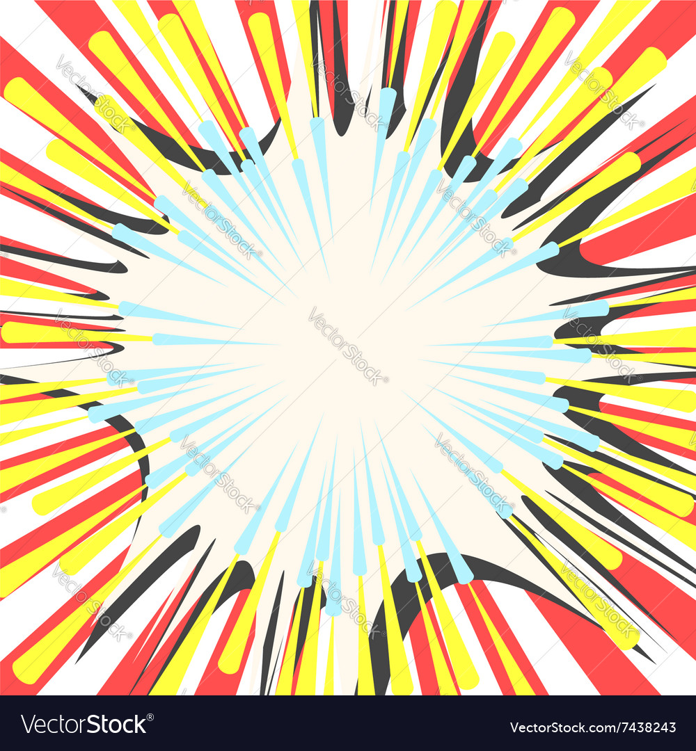Comic Book Speed Effects Royalty Free Vector Image