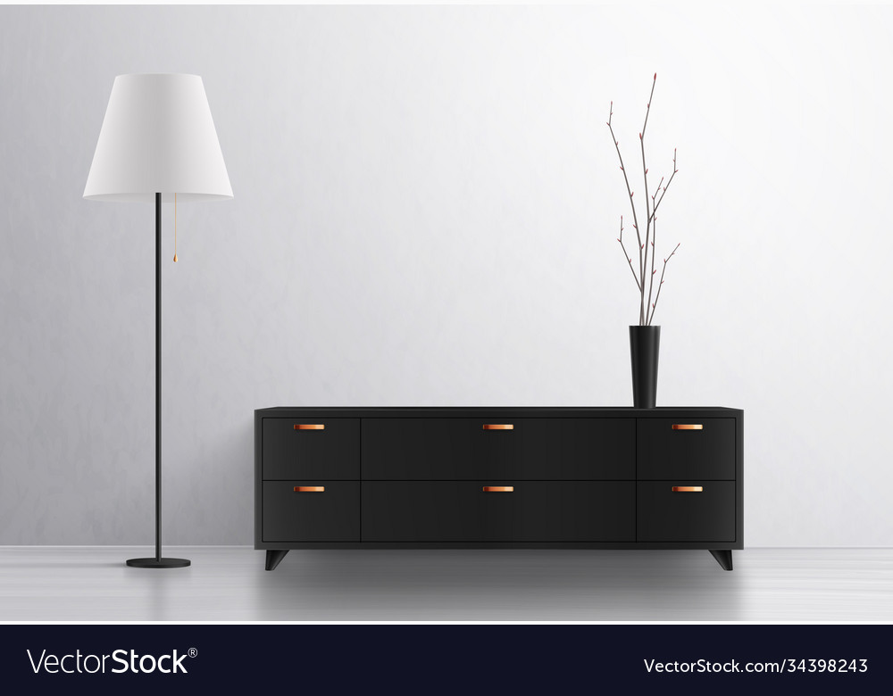 House interior lighting composition Royalty Free Vector