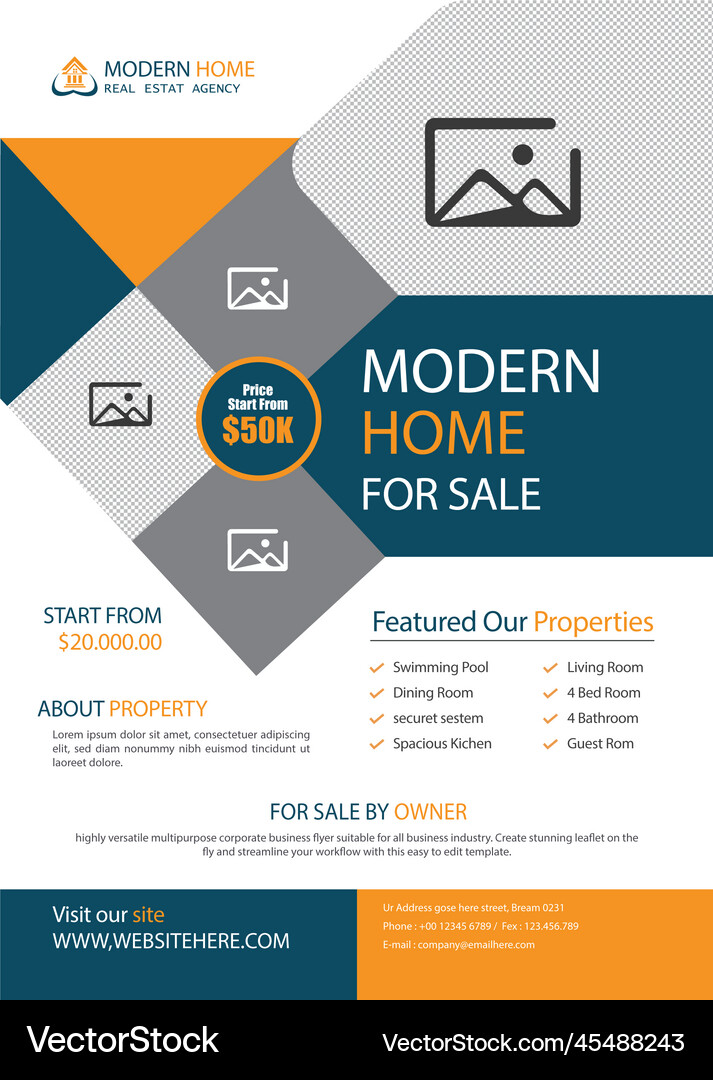 Magazine report ad folder portfolio advertise Vector Image