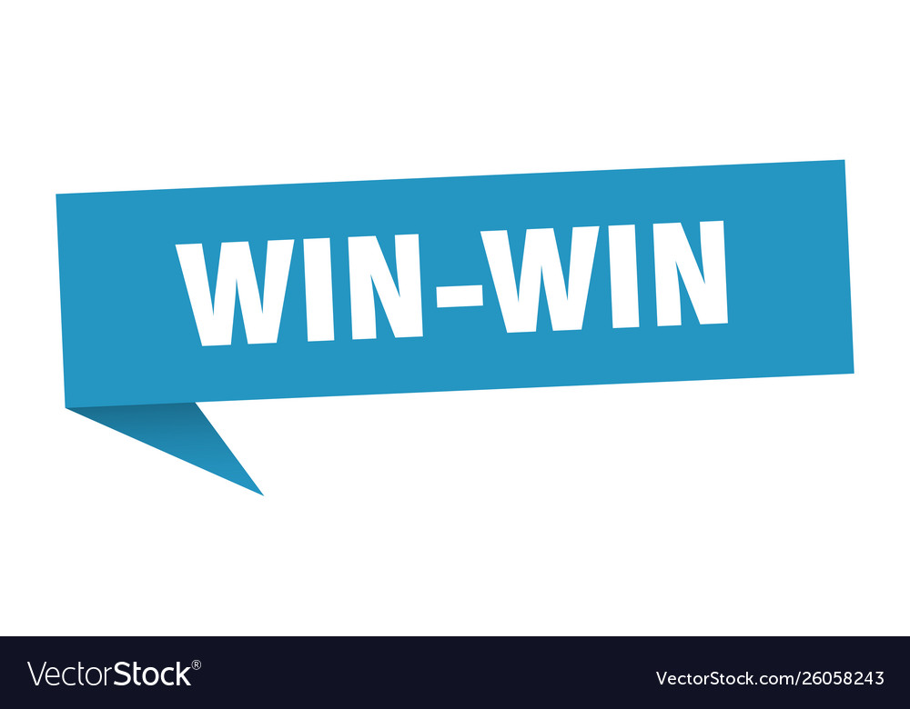 Win-win Royalty Free Vector Image - VectorStock