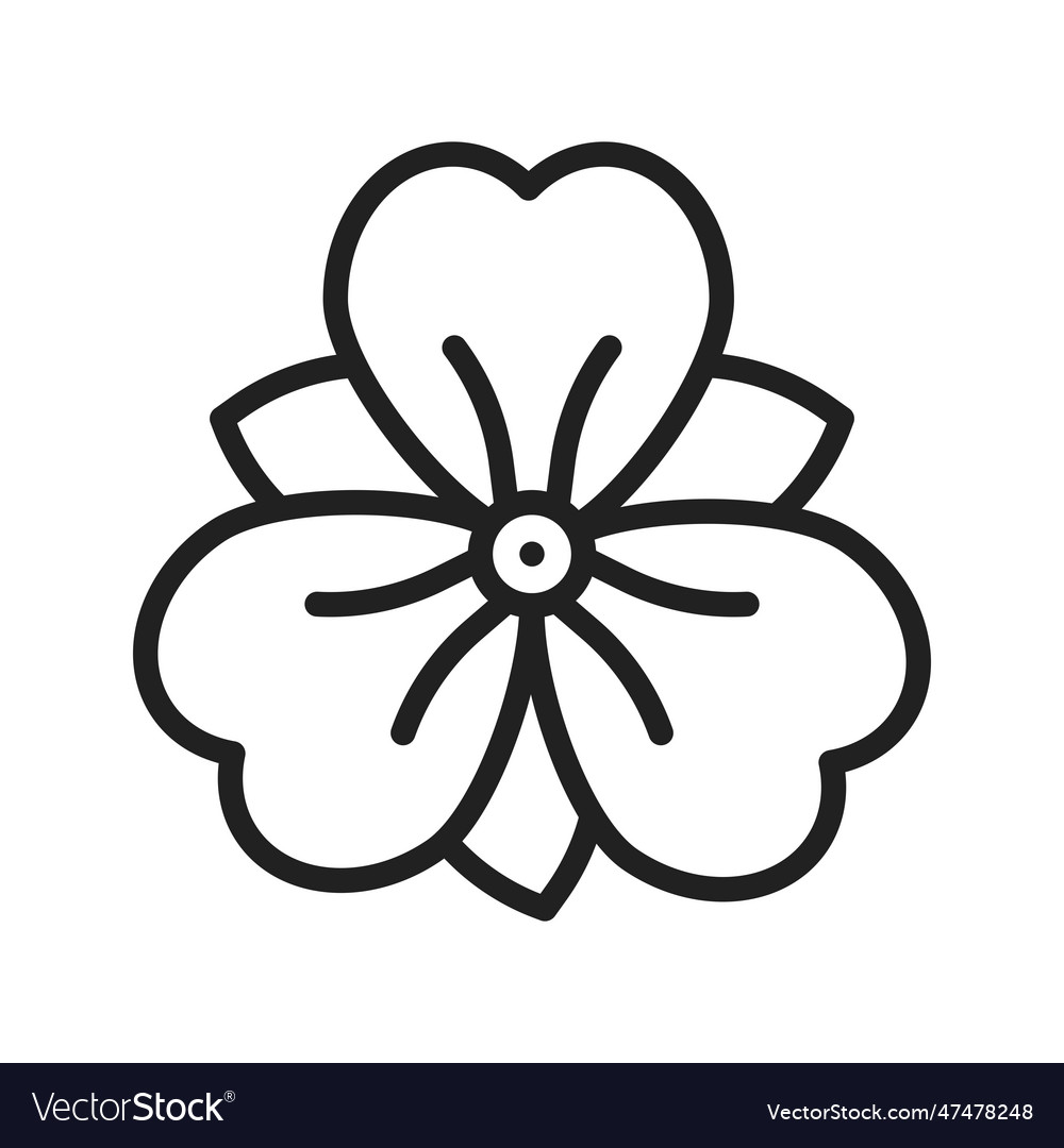 Iris icon image Royalty Free Vector Image - VectorStock