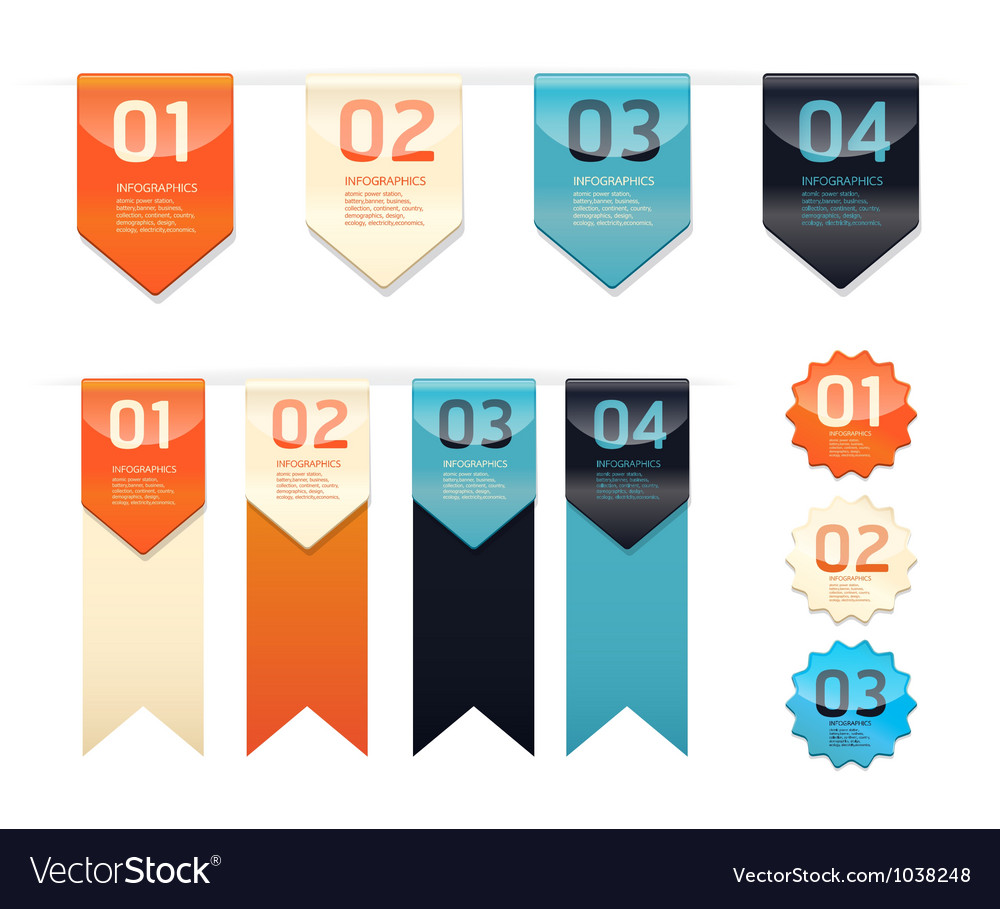 Modern design button Royalty Free Vector Image