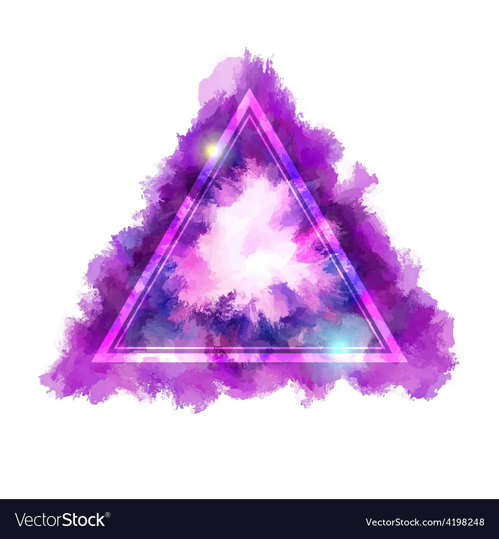 Triangular sign Royalty Free Vector Image - VectorStock