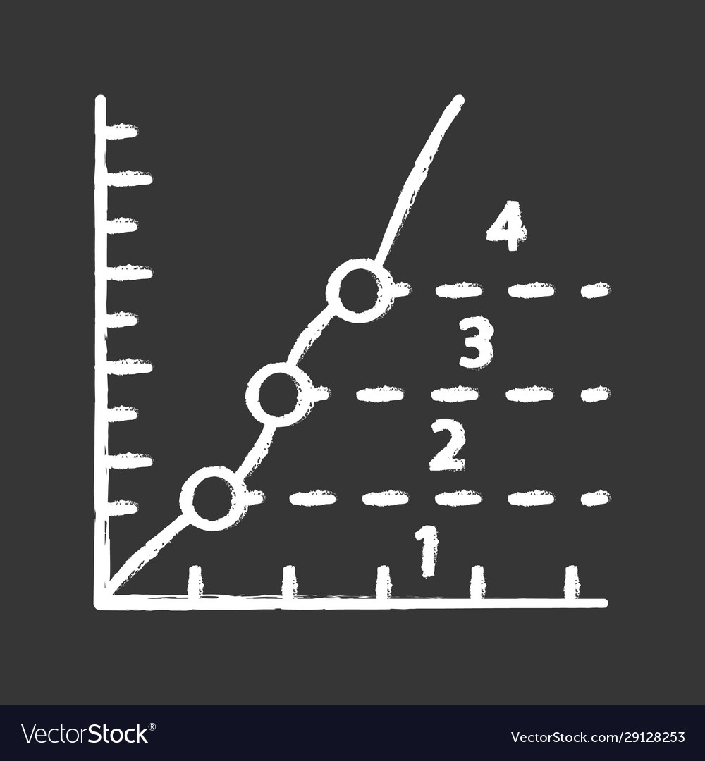 Phase diagram chalk icon limits graphical Vector Image Phase diagram chalk icon limits graphical Vector Image