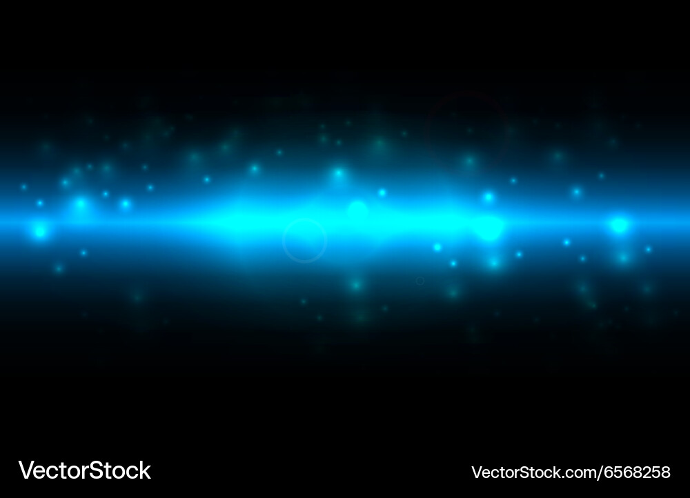 Abstract energy on blue color background Vector Image