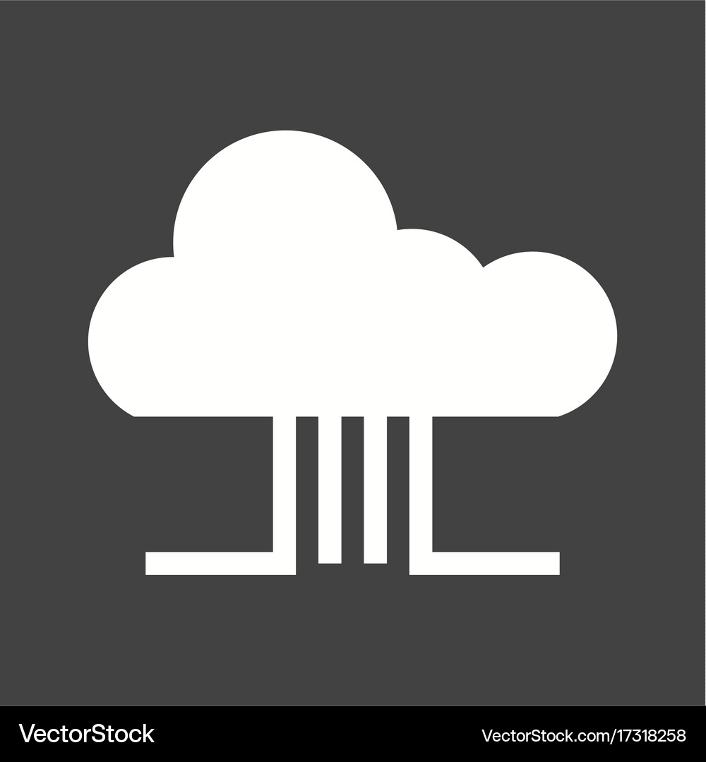 Cloud based architecture Royalty Free Vector Image