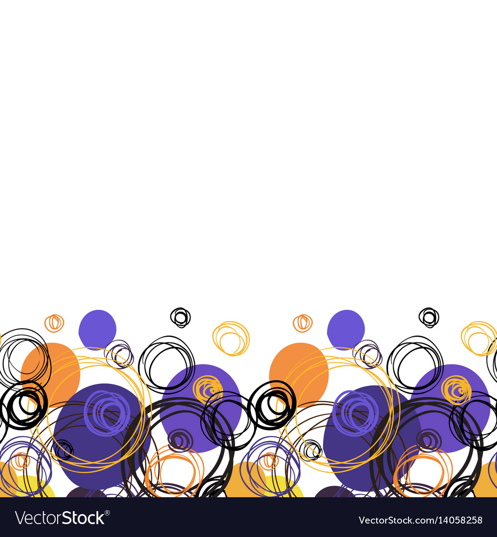 Geometric abstract circles background Royalty Free Vector