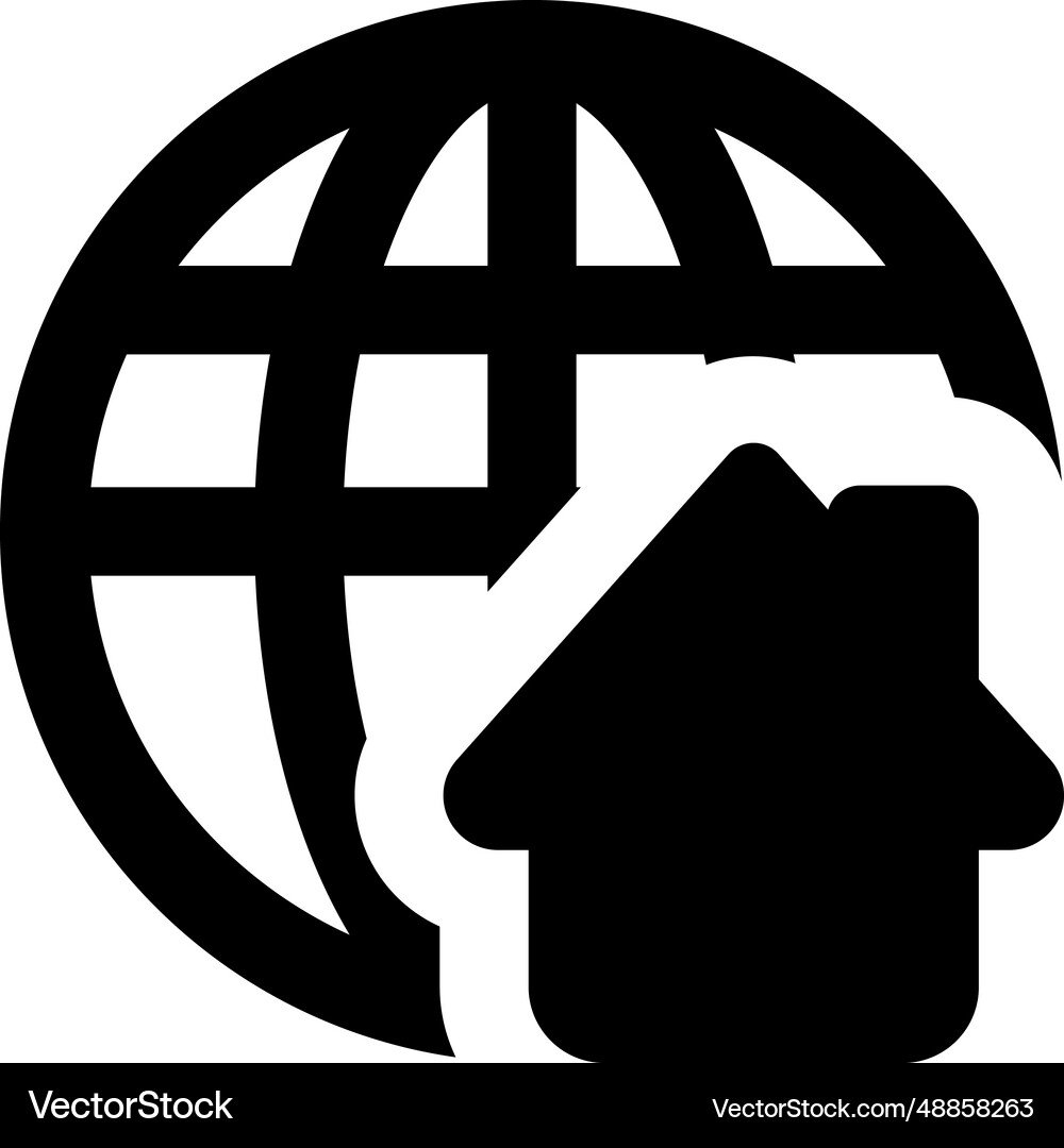 Common homepage of a website Royalty Free Vector Image