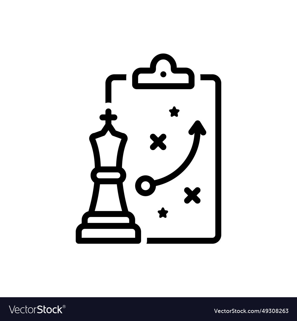 Strategy Royalty Free Vector Image - VectorStock
