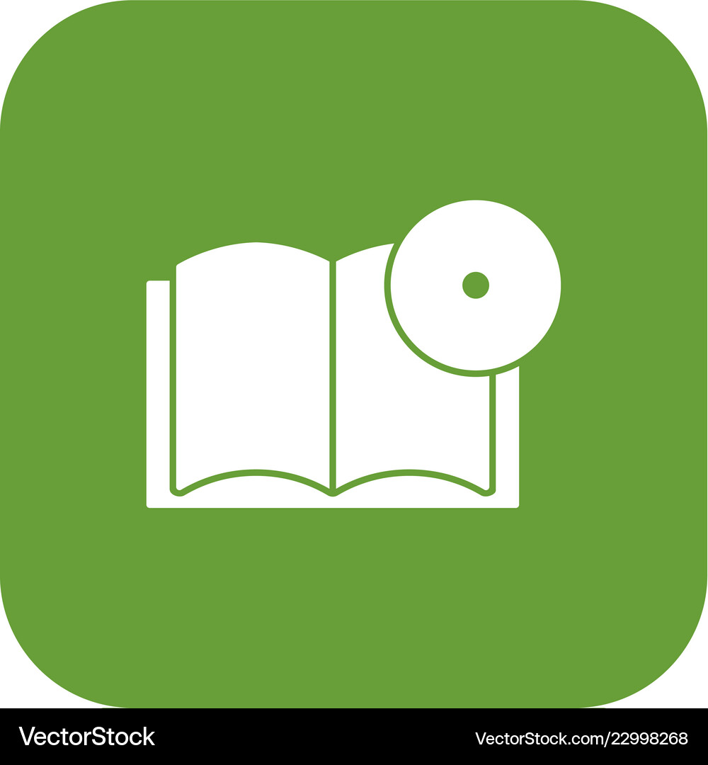 Book dvd icon Royalty Free Vector Image - VectorStock