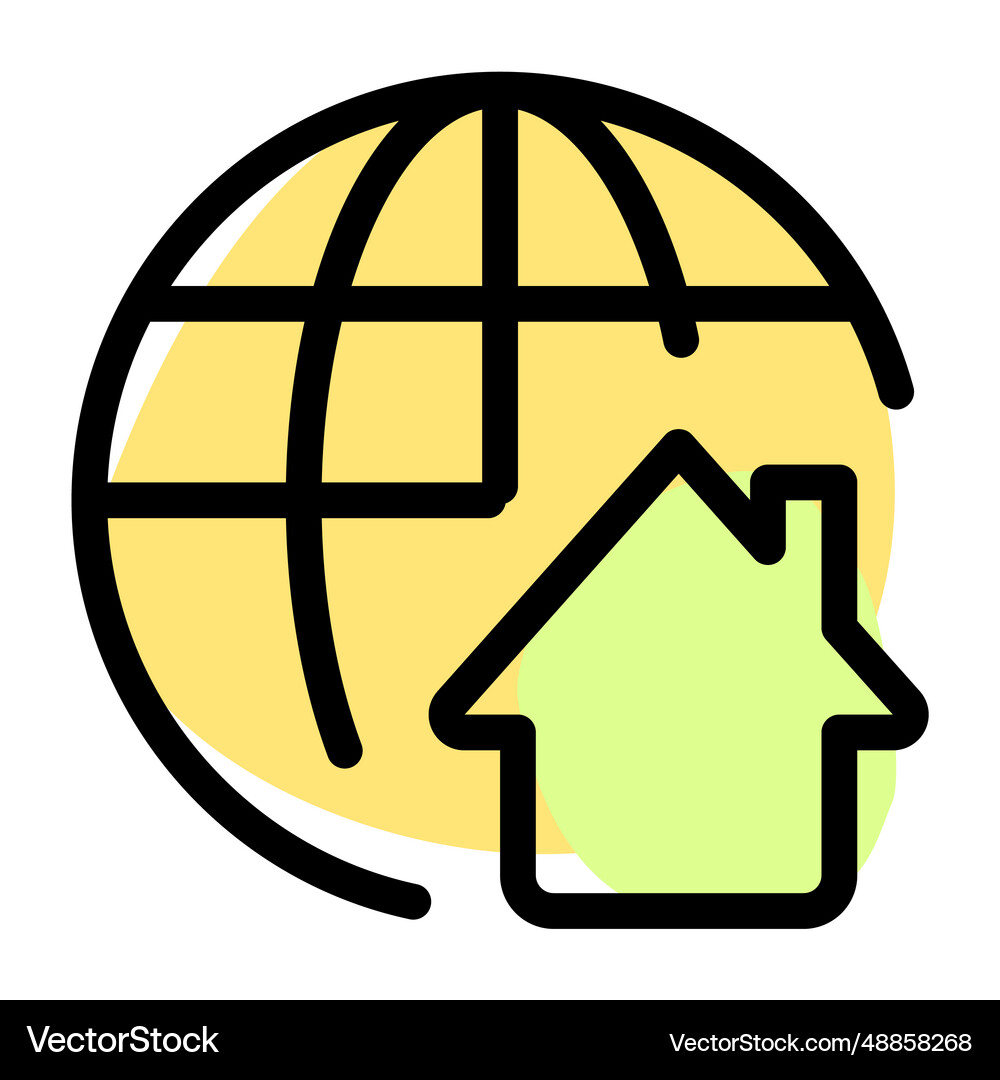 Common homepage of a website Royalty Free Vector Image