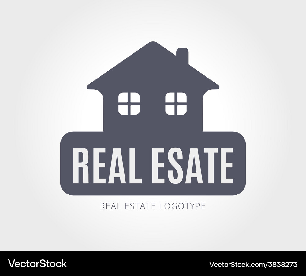 Abstract estate logo template for branding Vector Image