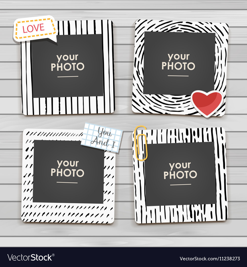 Template frame Royalty Free Vector Image - VectorStock