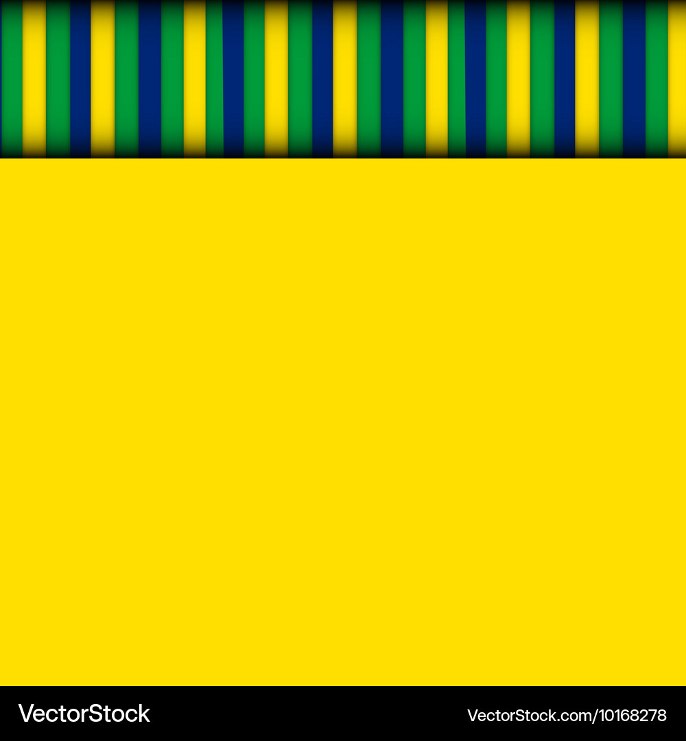 Abstract patterns of color flag brazil Royalty Free Vector
