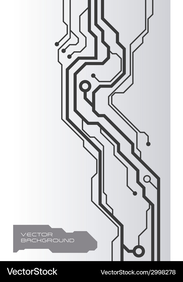 Electronic Circuit Board Pattern Royalty Free Vector Image