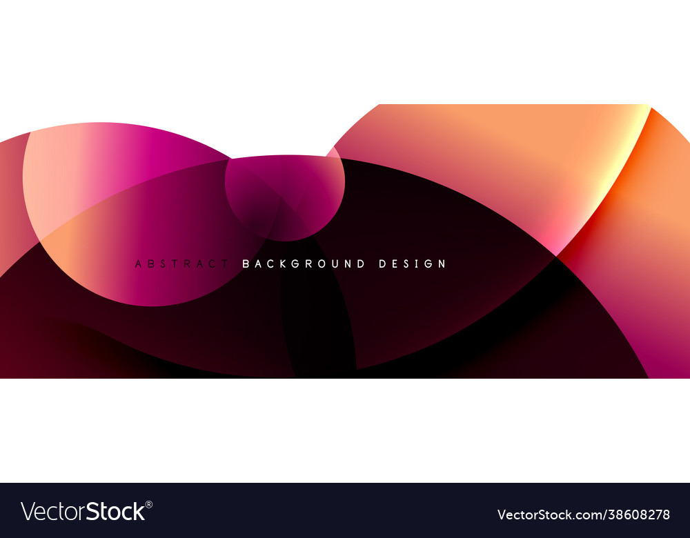 Trendy simple fluid color gradient abstract Vector Image