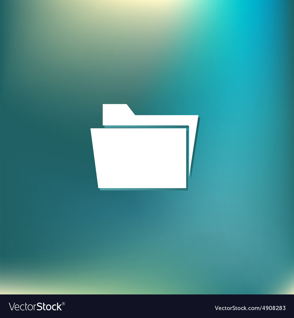 Folder for documents Royalty Free Vector Image