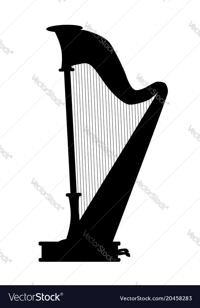 Harp Royalty Free Vector Image - VectorStock