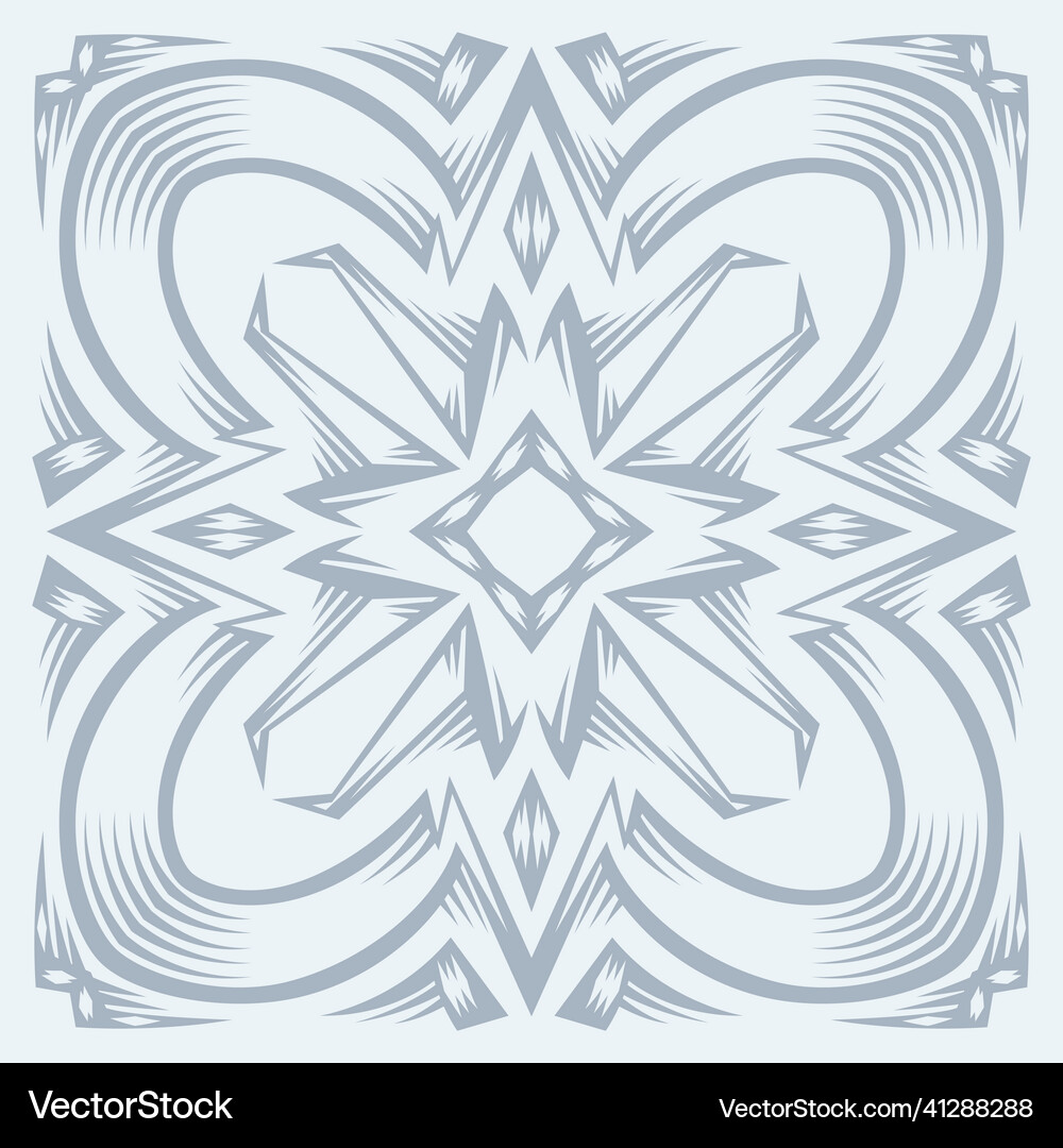 Ceramic tile pattern wall or floor texture Vector Image