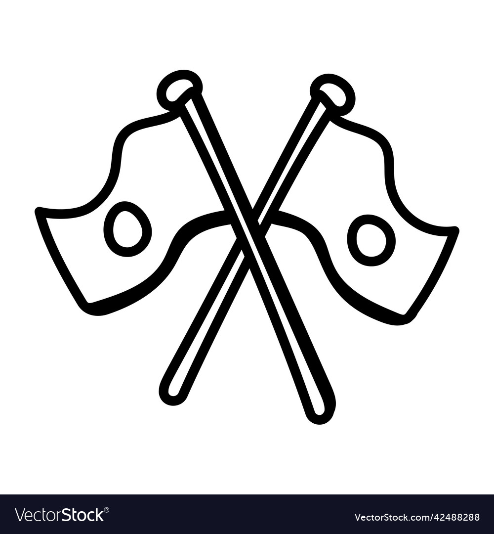 Flags Royalty Free Vector Image - VectorStock