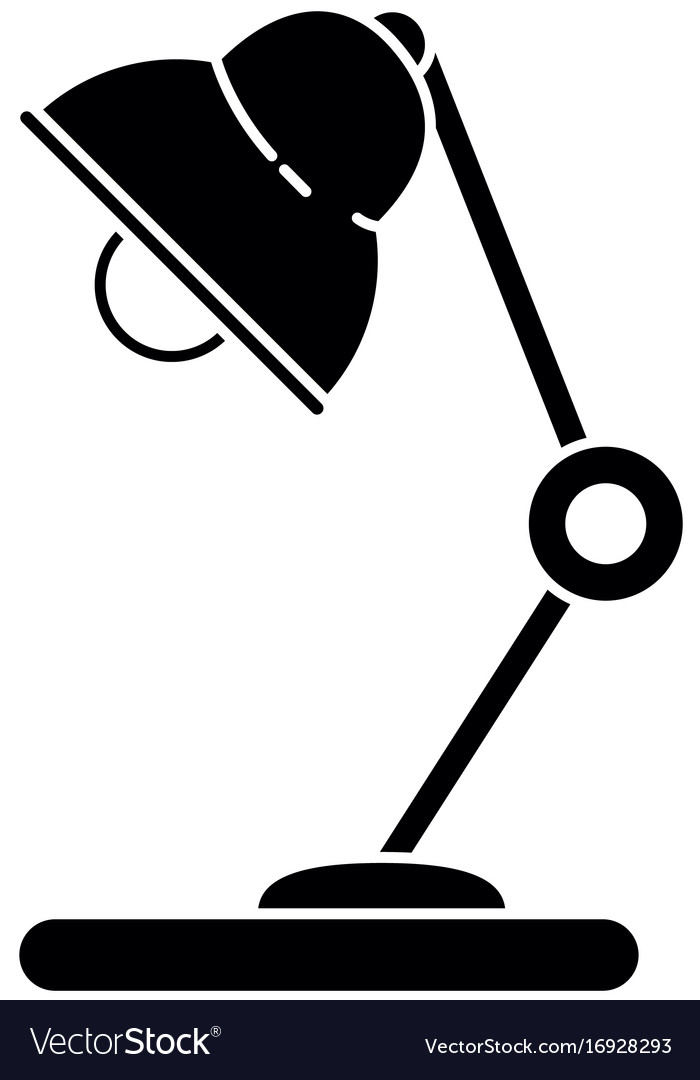 Light lamp isolated Royalty Free Vector Image - VectorStock