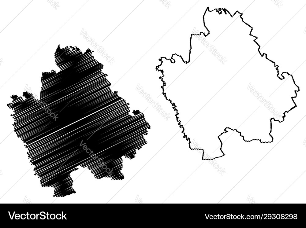 Hincesti district republic moldova Royalty Free Vector Image