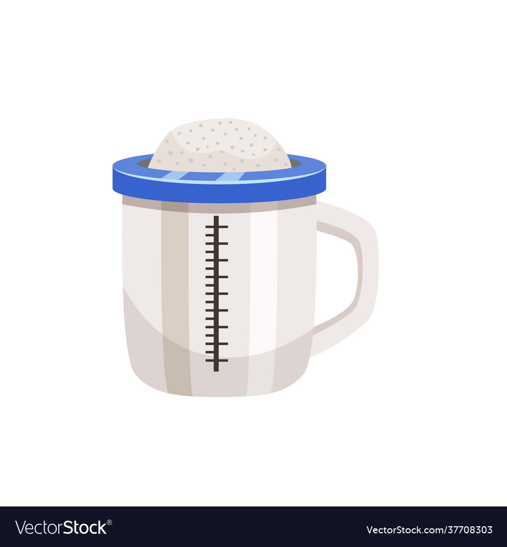 Measuring container icon Royalty Free Vector Image