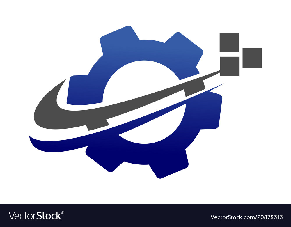 Gear app software Royalty Free Vector Image - VectorStock