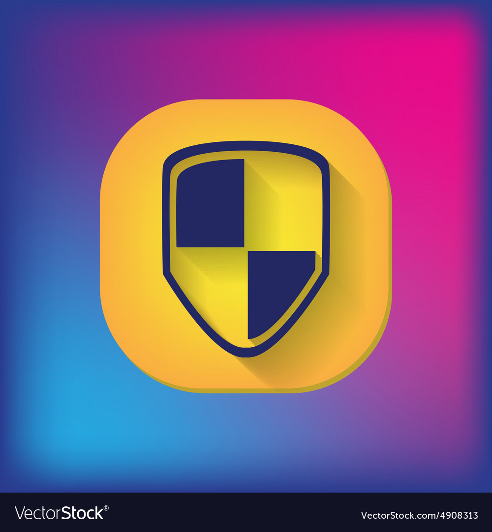 Protect shield icon Royalty Free Vector Image - VectorStock