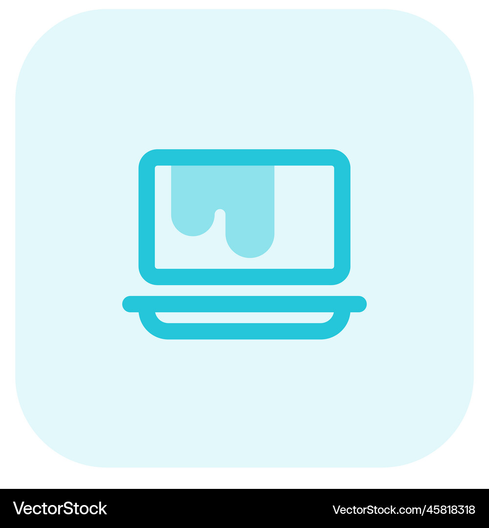 Delicious butter melting in pan Royalty Free Vector Image
