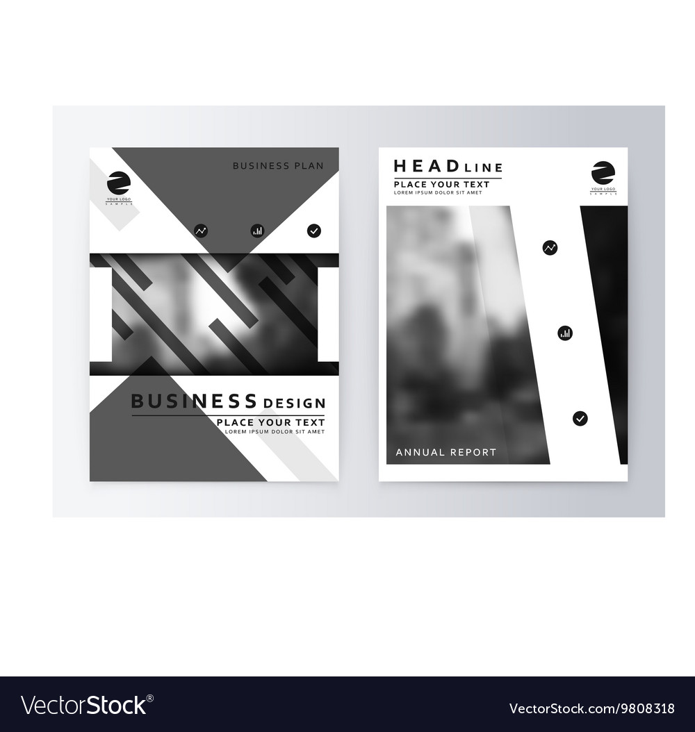 Layout design template Royalty Free Vector Image