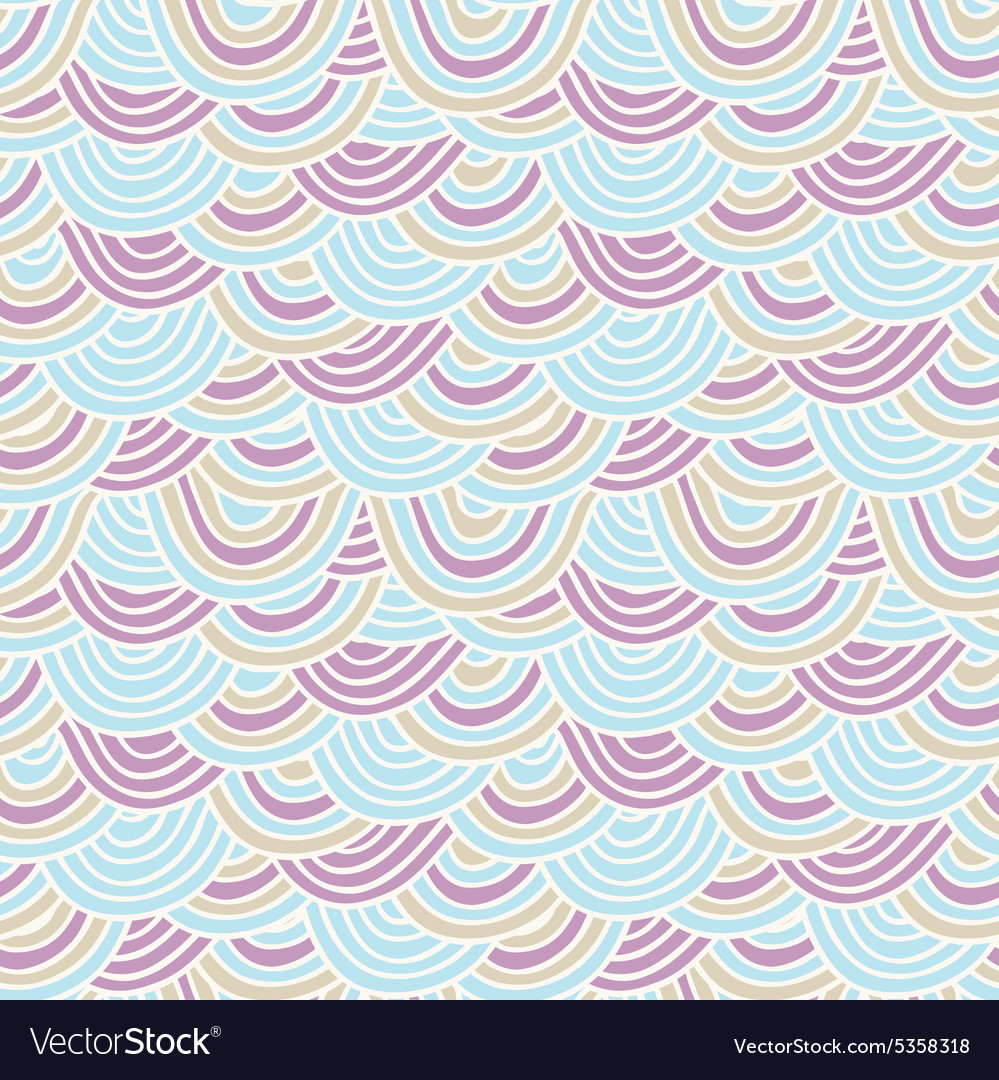 Seamless wave pattern Royalty Free Vector Image