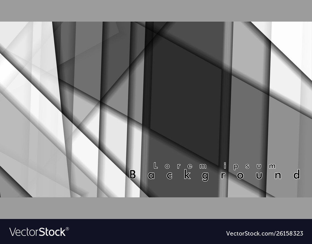 Abstract background design rectangular tube Vector Image