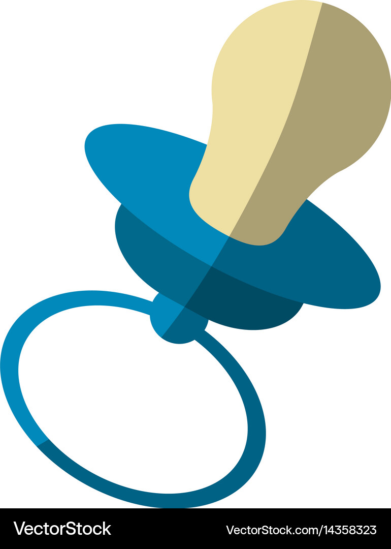 Baby pacifier icon Royalty Free Vector Image - VectorStock