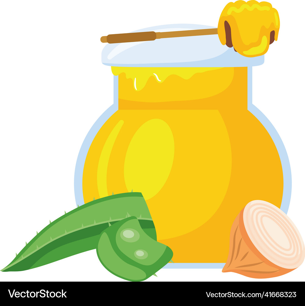 Traditional home remedy Royalty Free Vector Image