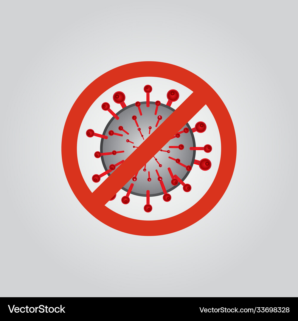 Corona virus disease covid-19 template design Vector Image