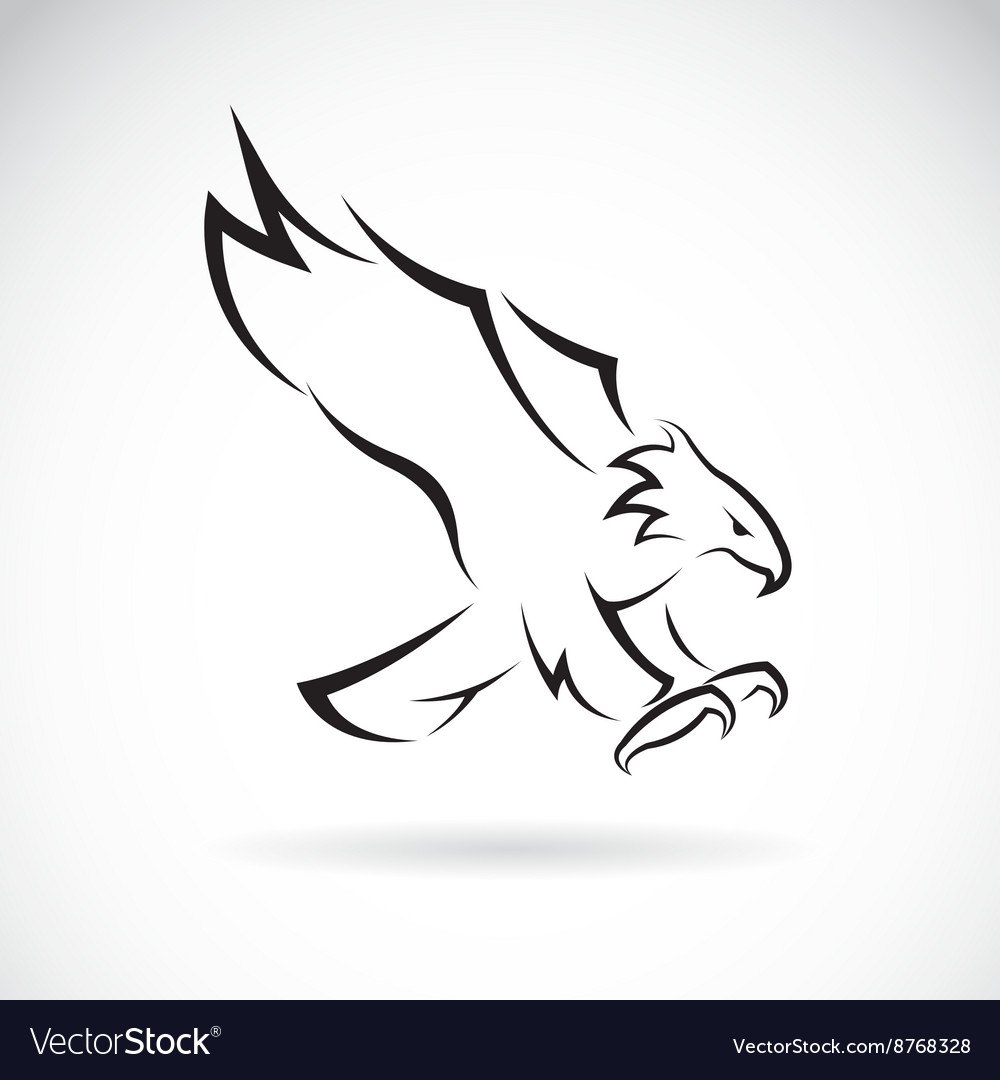 Image an eagle design Royalty Free Vector Image
