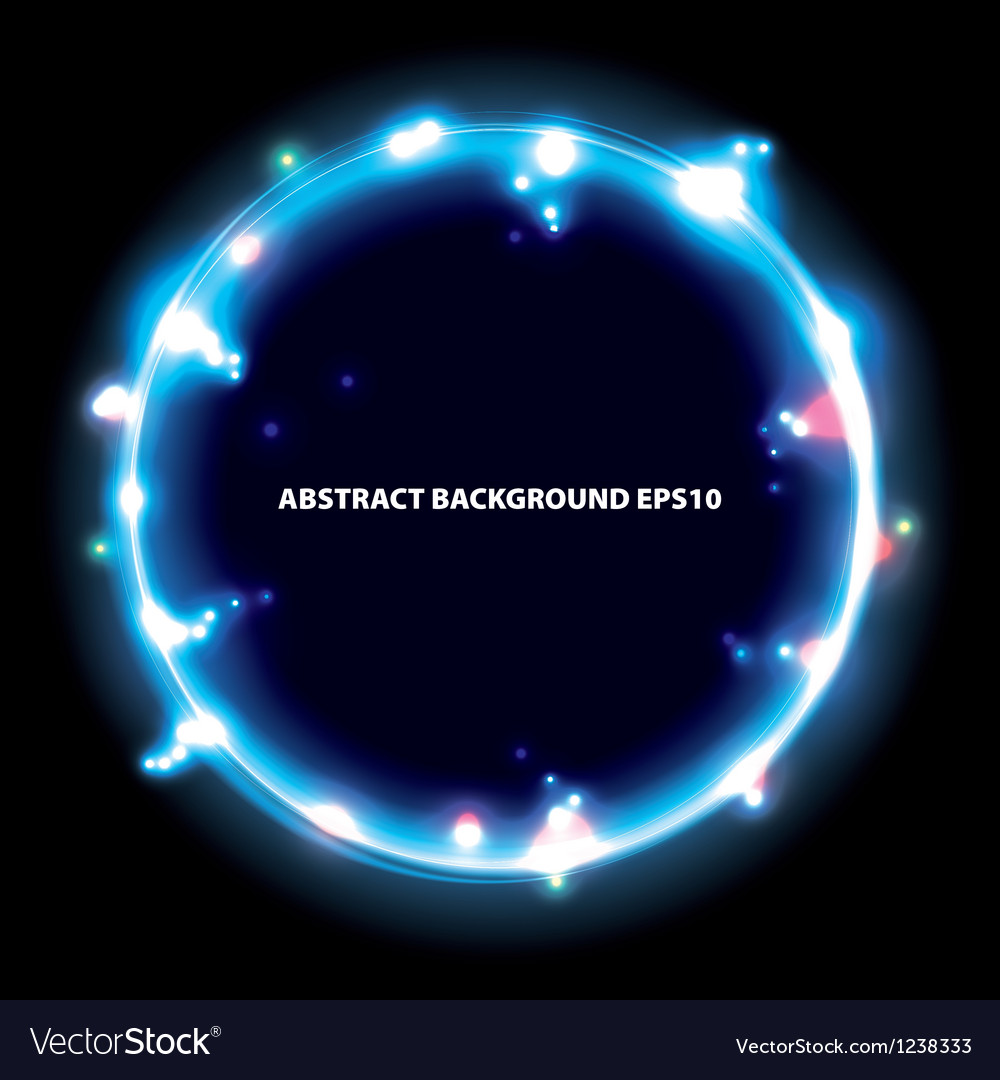 Blue ring Royalty Free Vector Image - VectorStock