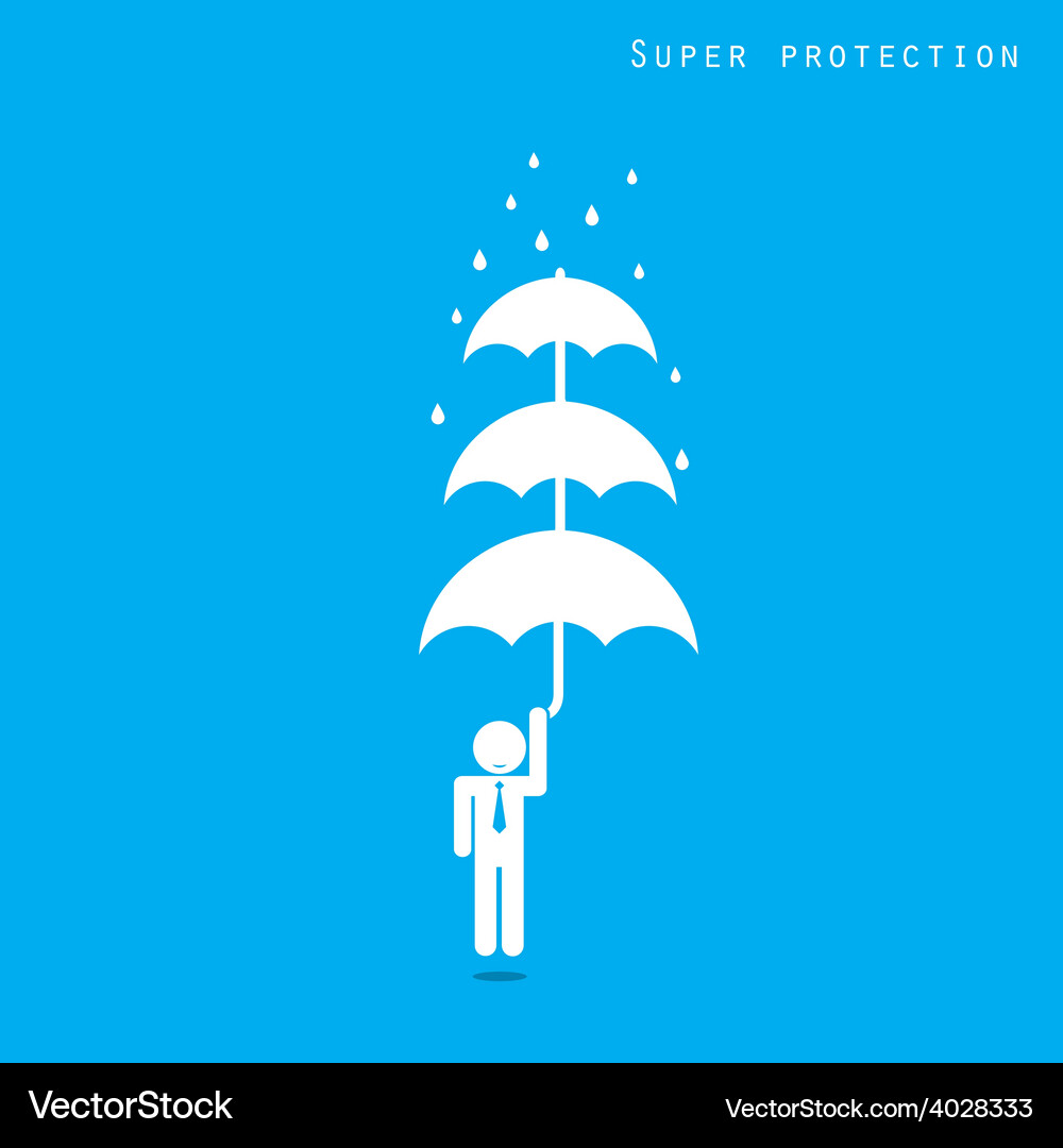 Businessman standing out from the crowd Royalty Free Vector