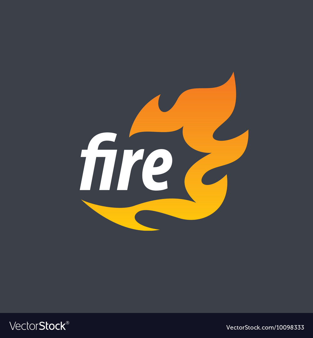Fire logo Royalty Free Vector Image - VectorStock
