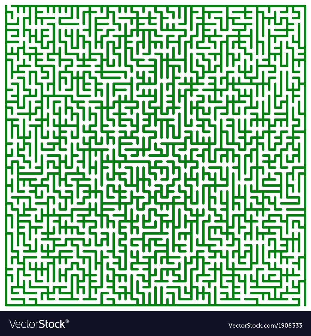 Maze Royalty Free Vector Image - VectorStock