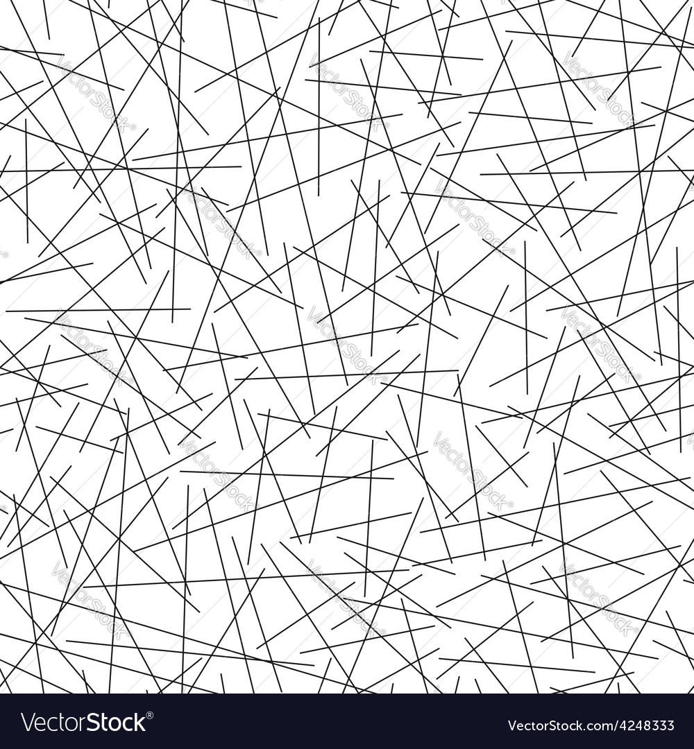 Seamless pattern random lines Royalty Free Vector Image
