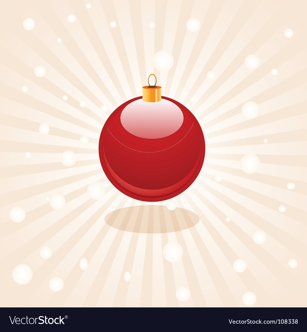 Bauble Royalty Free Vector Image - VectorStock