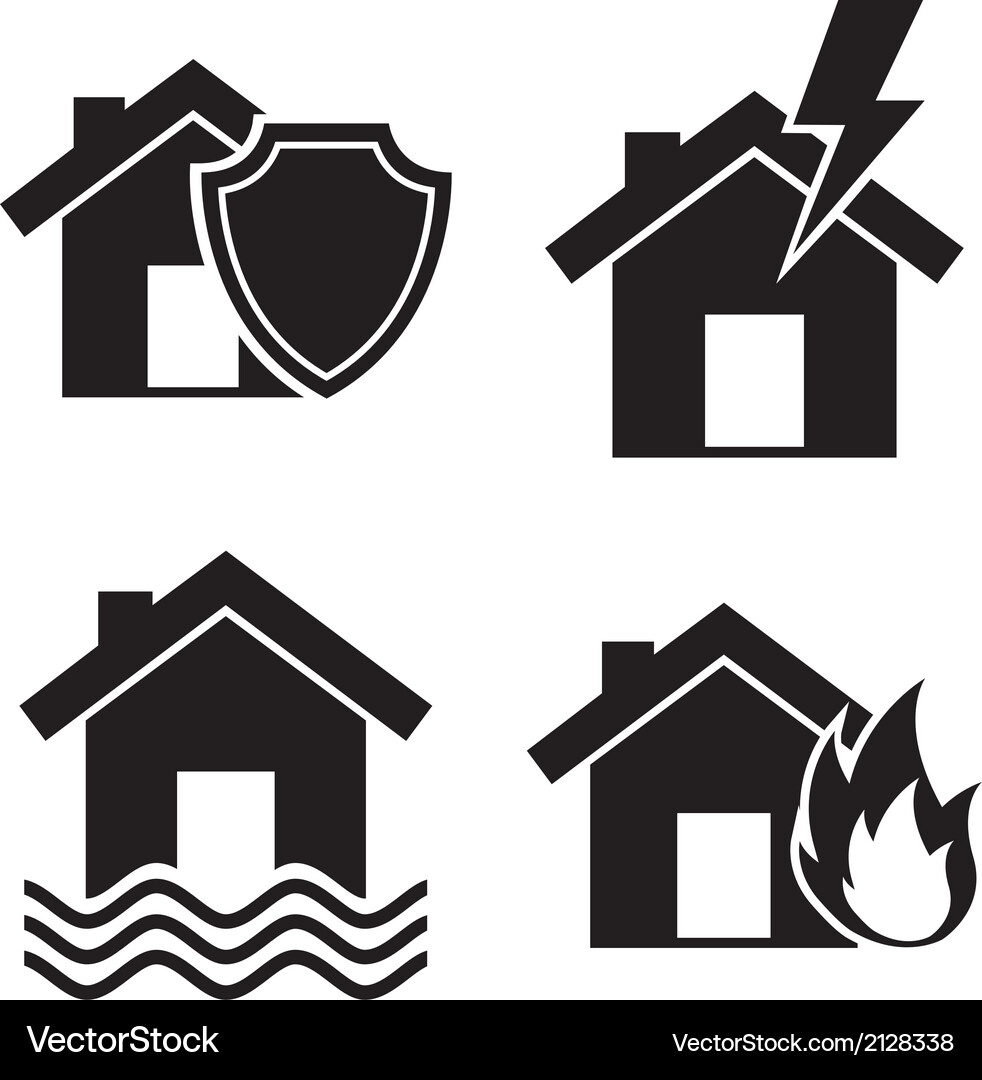 Insurance design over white background Royalty Free Vector