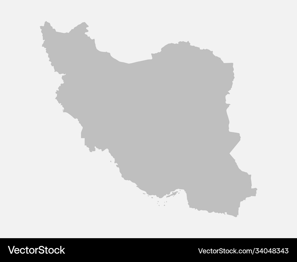 Map iran asia country background template Vector Image