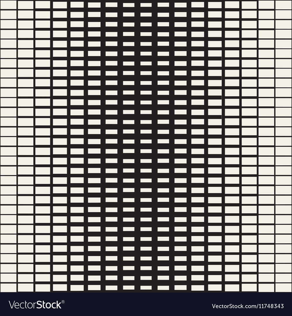 Rectangle transition halftone grid Royalty Free Vector Image