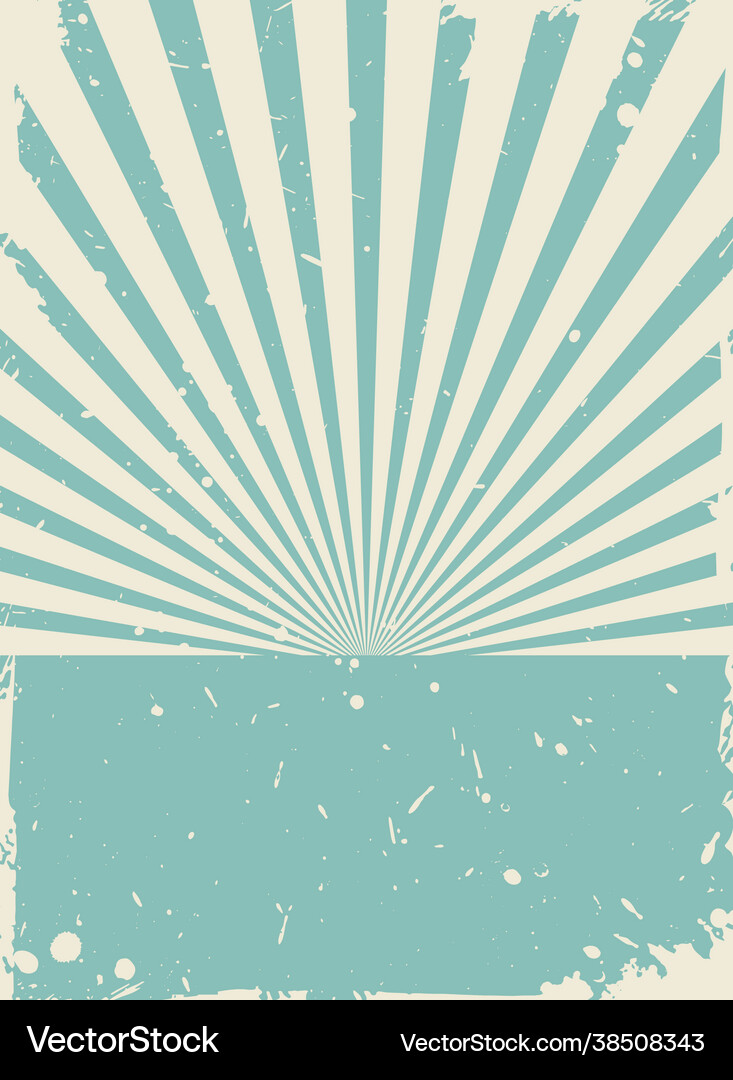 Sunlight retro vertical faded grunge background Vector Image